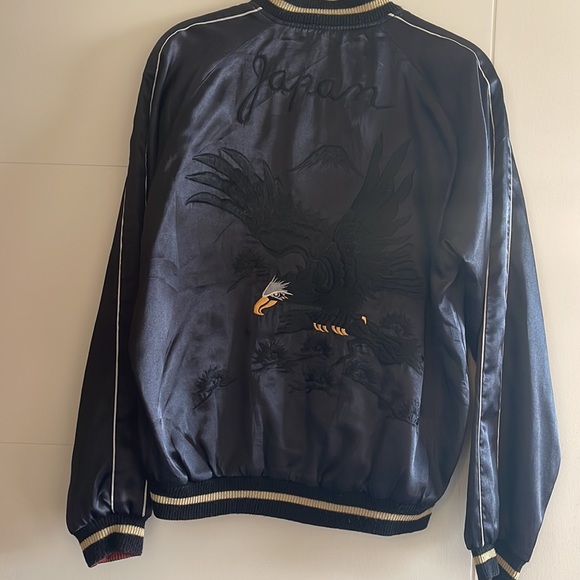 Jackets & Coats | Sukajan Souvenir Jacket Vintage Japan Reversible One ...
